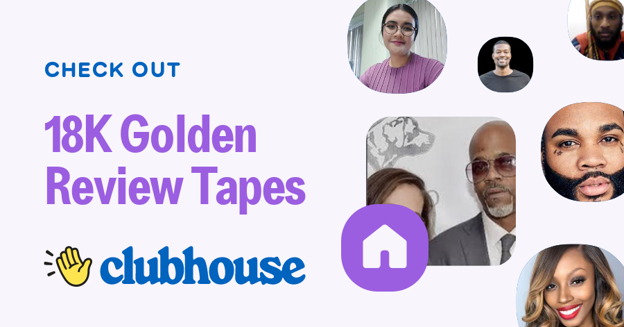 18K Golden Review Tapes