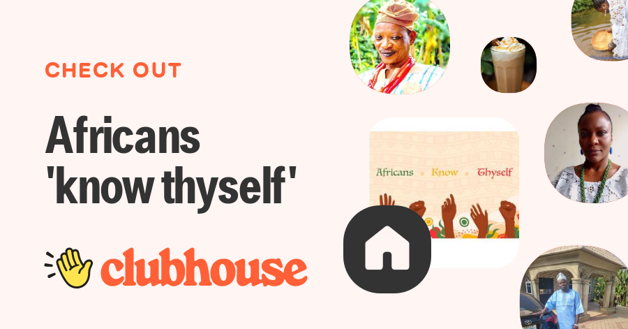 Africans 'know thyself'