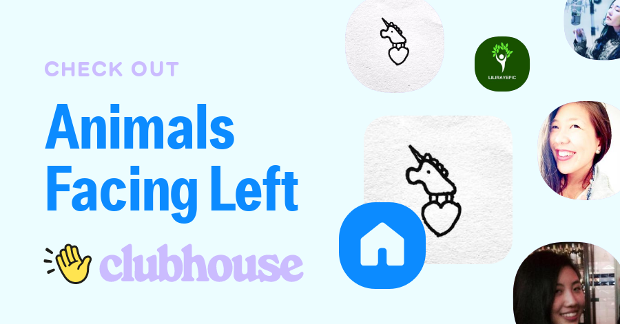 Animals Facing Left
