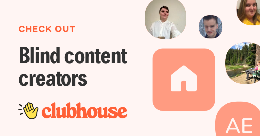 Blind content creators