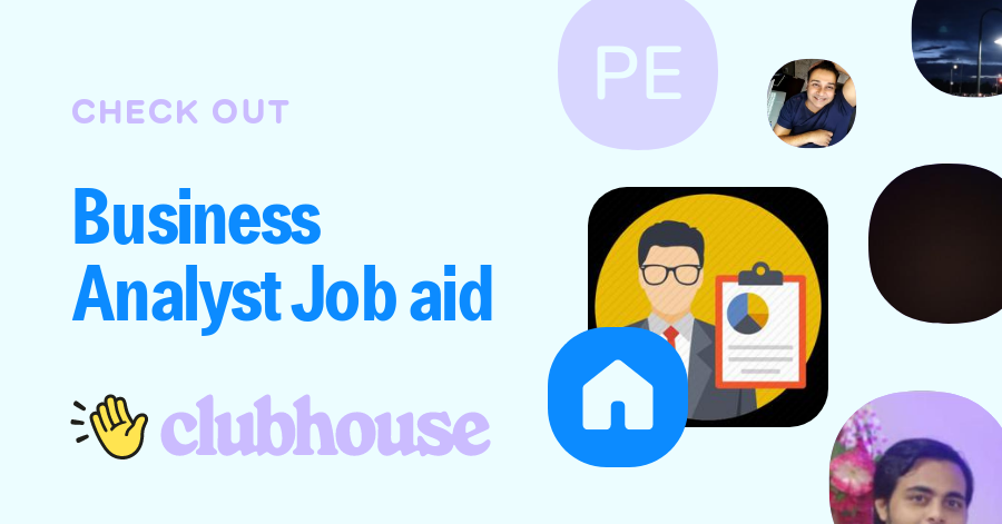 Business Analyst Job aid