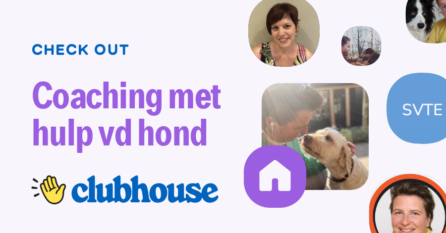 Coaching met hulp vd hond
