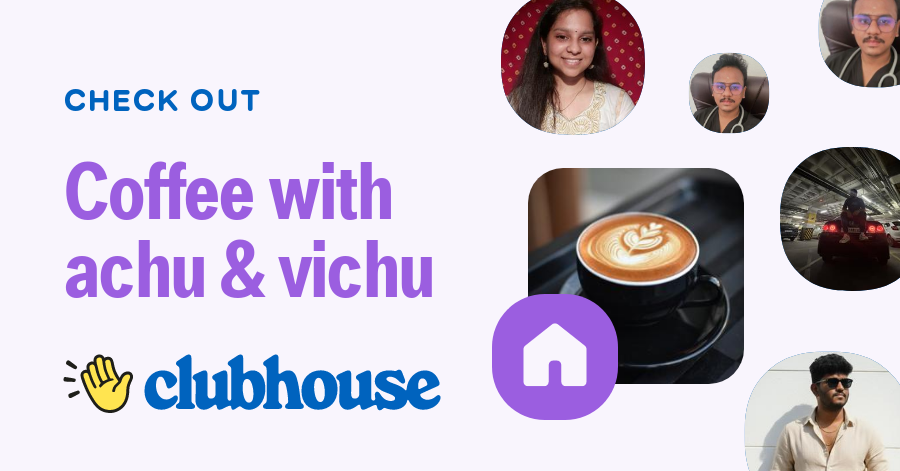 Coffee with achu & vichu