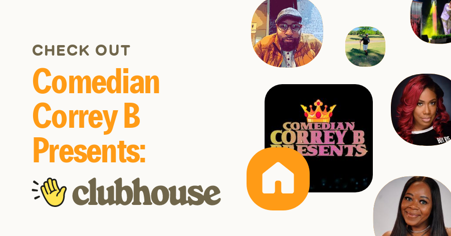 Comedian Correy B Presents: