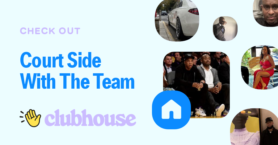 Court Side With The Team