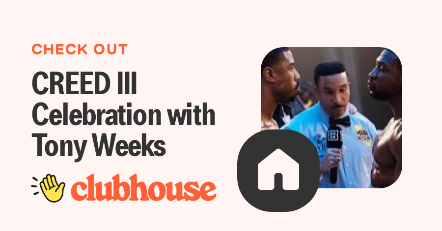 CREED III Celebration with Tony Weeks