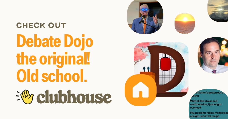 Debate Dojo the original! Old school.