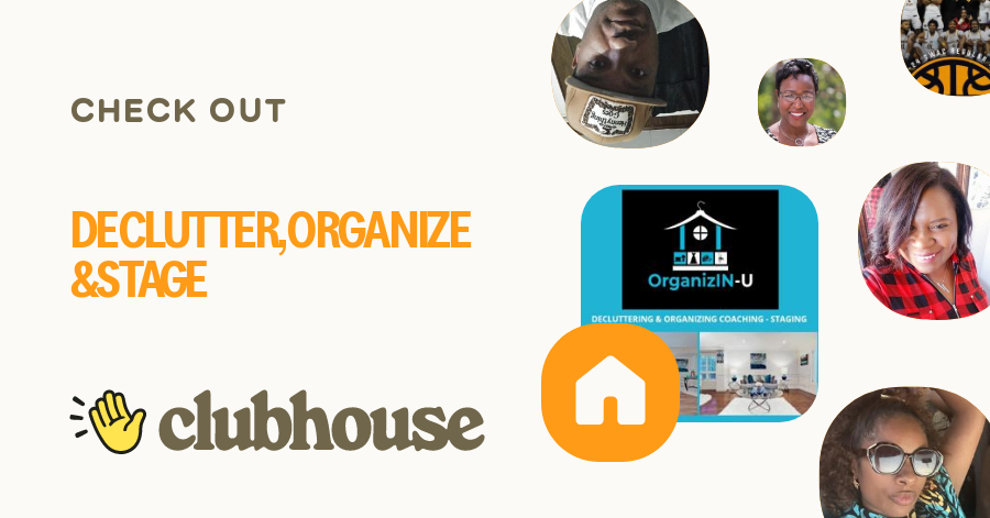 DECLUTTER,ORGANIZE &STAGE