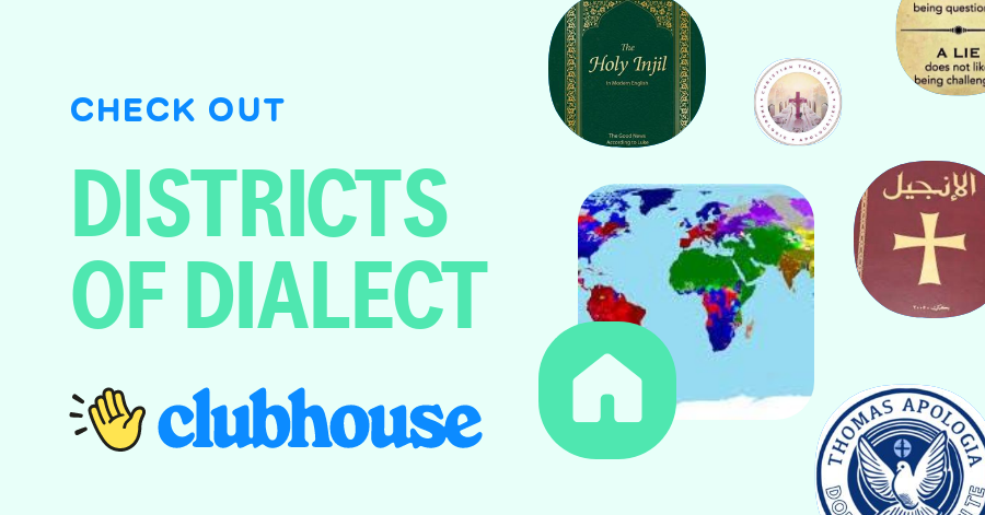 DISTRICTS OF DIALECT