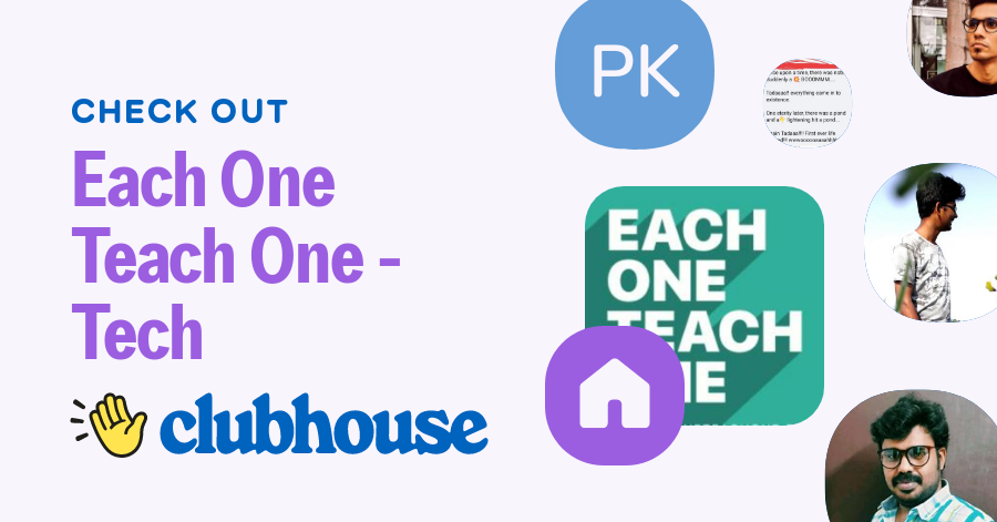 Each One Teach One - Tech