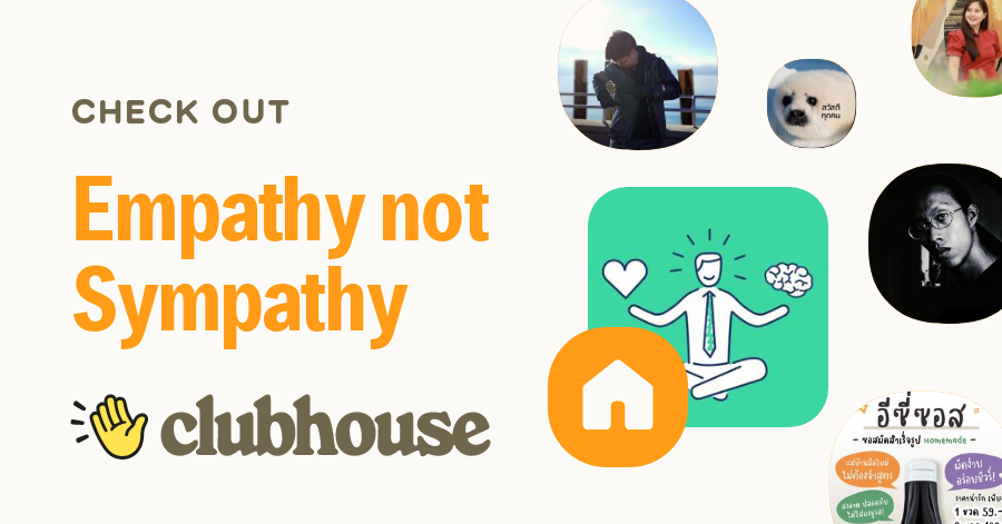 Empathy not Sympathy