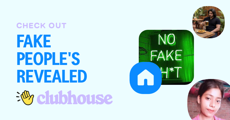 FAKE PEOPLE'S REVEALED