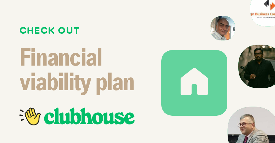 Financial viability plan