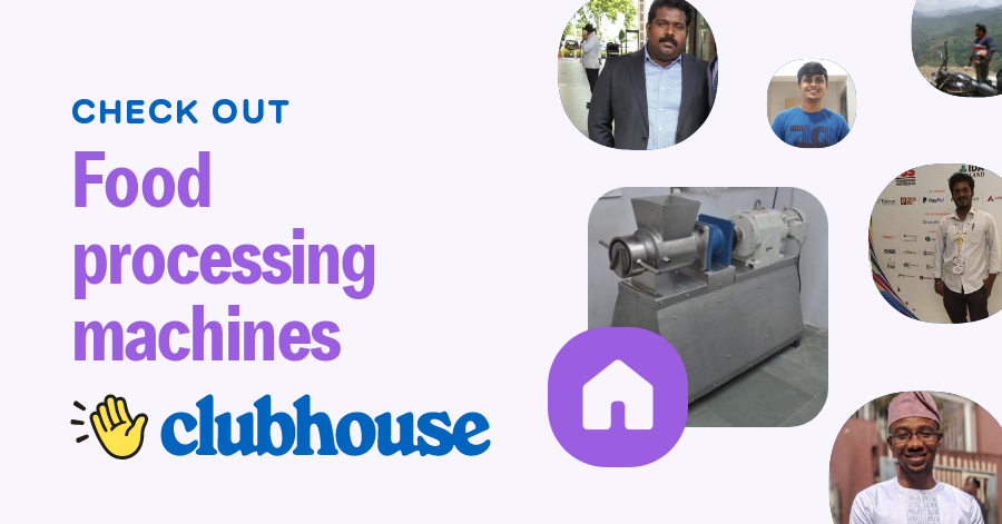 Food processing machines