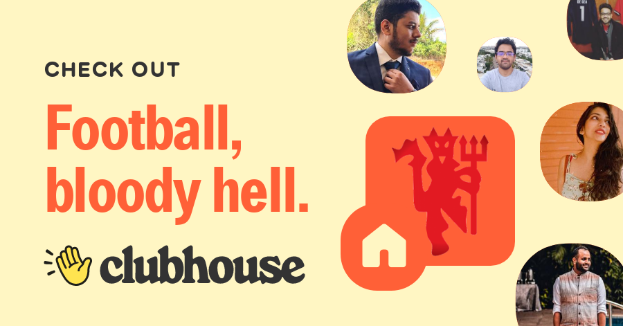 Football, bloody hell.
