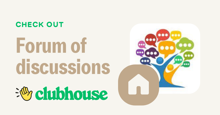 Forum of discussions