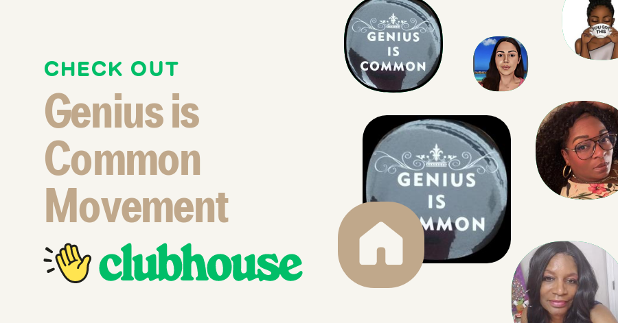Genius is Common Movement