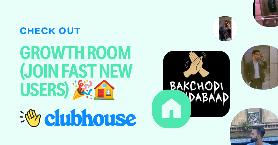 GROWTH ROOM (JOIN FAST NEW USERS) 🎉🏠