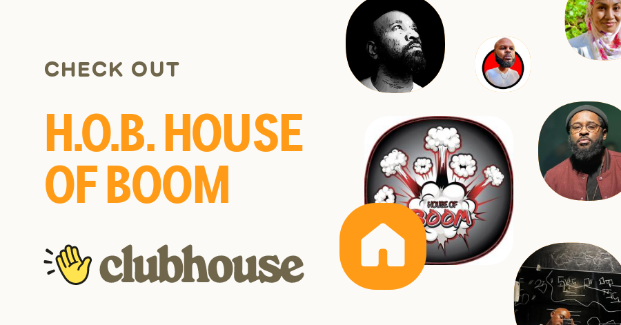 H.O.B. HOUSE OF BOOM