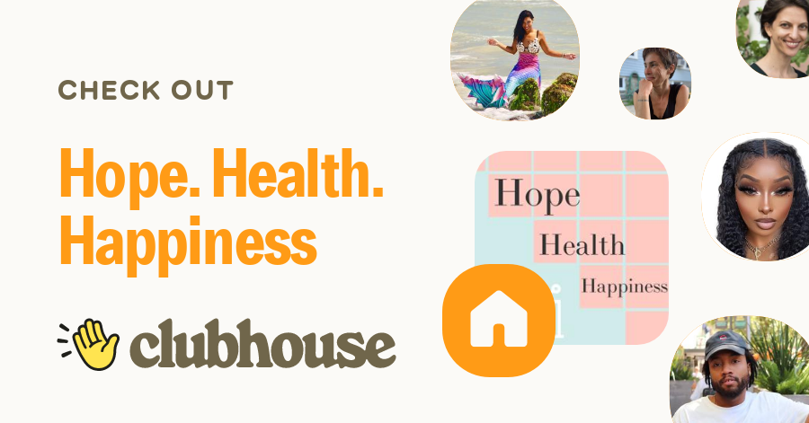 Hope. Health. Happiness