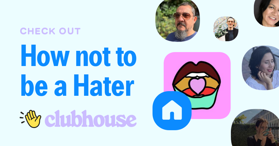 How not to be a Hater
