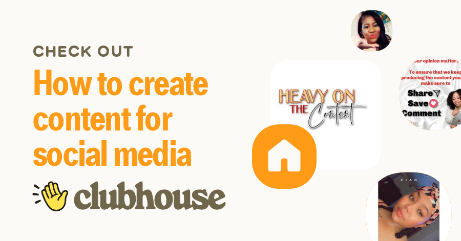 How to create content for social media