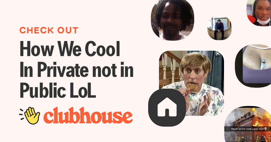 How We Cool In Private not in Public LoL