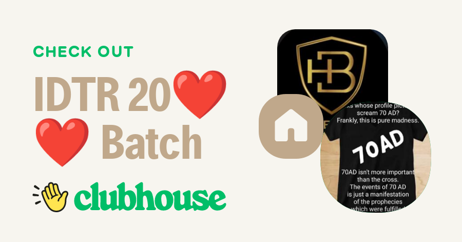 IDTR 20 ️ ️ Batch