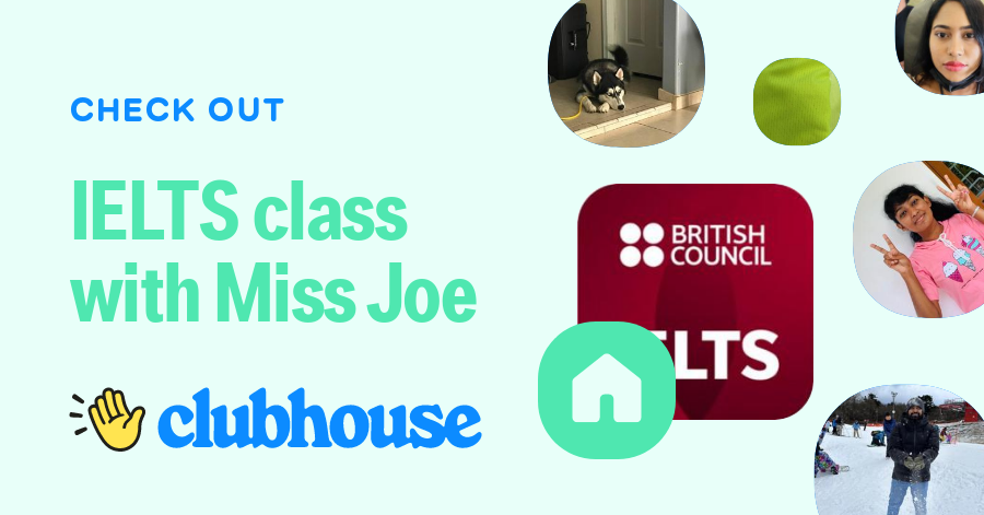 IELTS class with Miss Joe