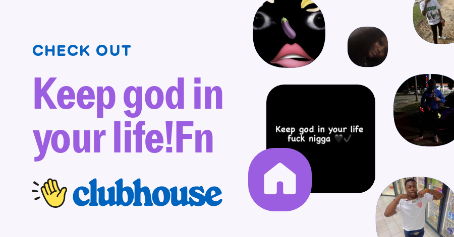 Keep god in your life!Fn