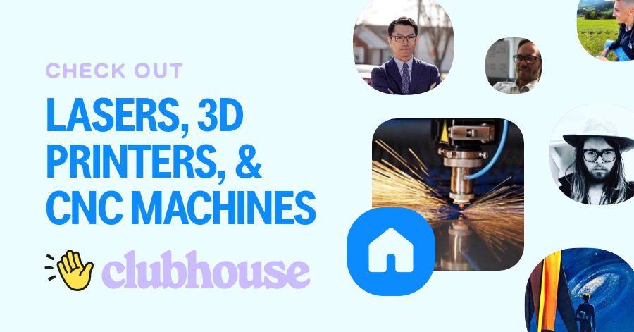 LASERS, 3D PRINTERS, & CNC MACHINES