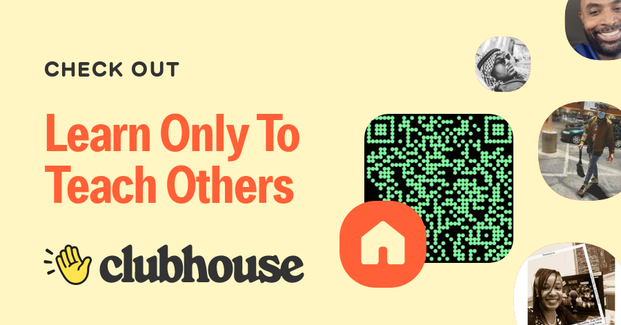 Learn Only To Teach Others