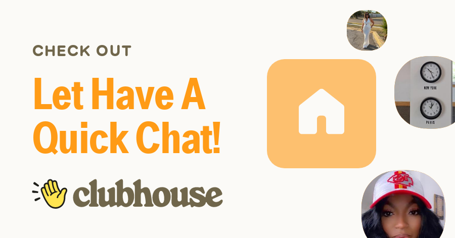 Let Have A Quick Chat!