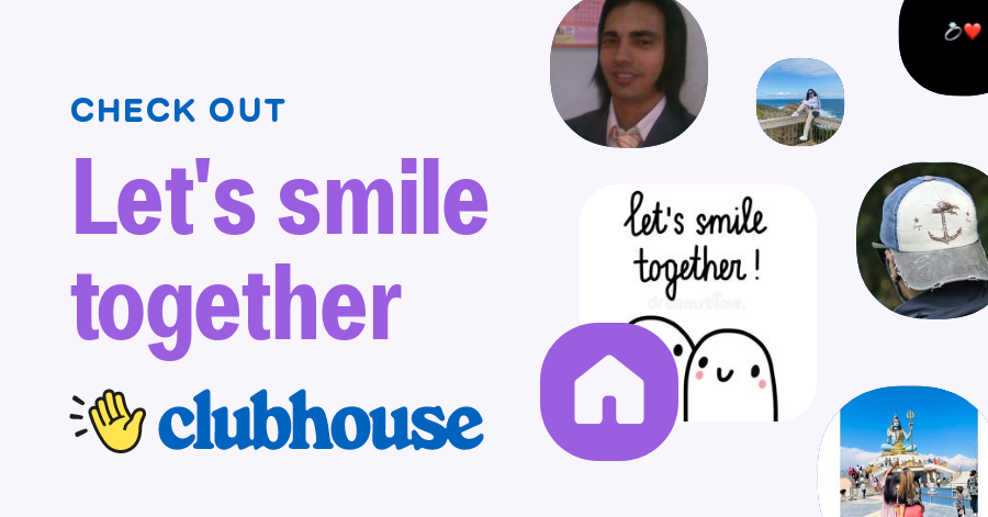 Let's smile together