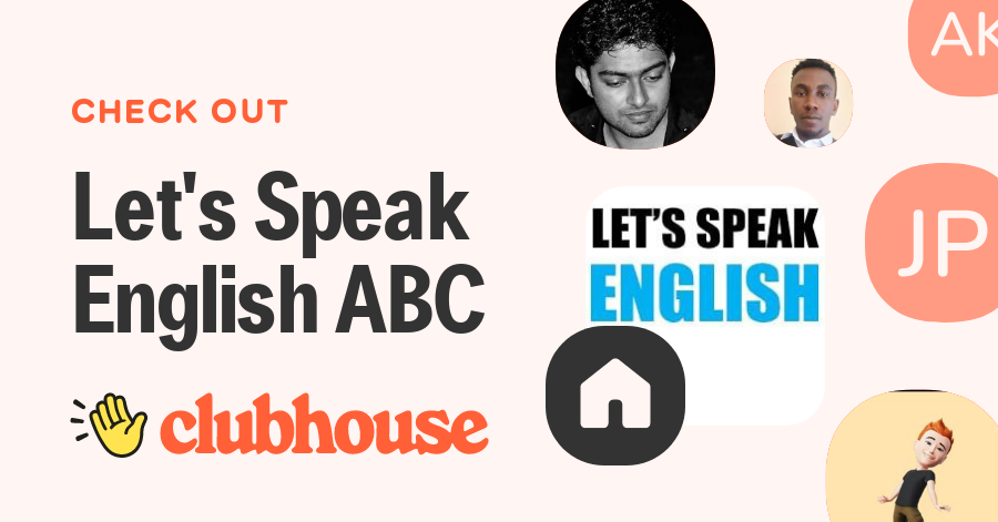 Let's Speak English ABC