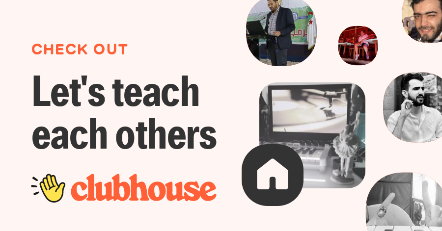 Let's teach each others