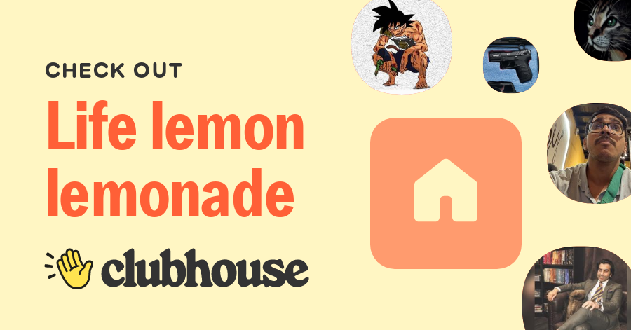 Life lemon lemonade