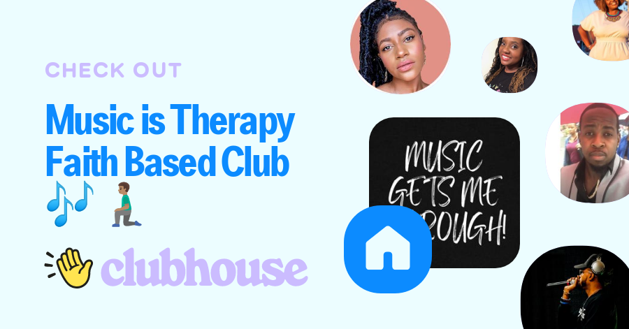 Music is Therapy Faith Based Club 🎶 🧎🏽‍♂️