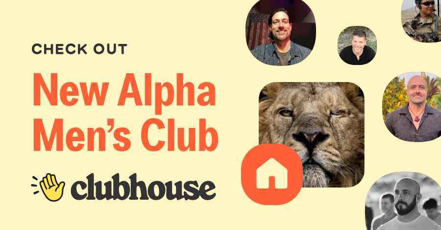 New Alpha Men’s Club