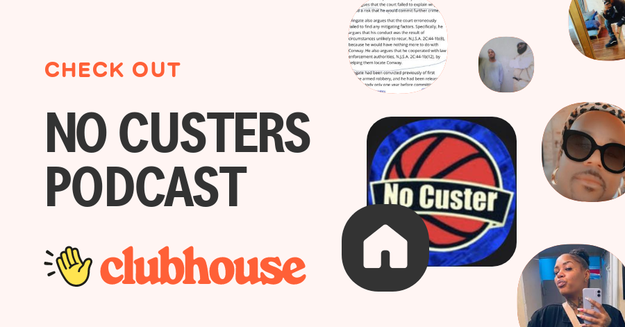 NO CUSTERS PODCAST
