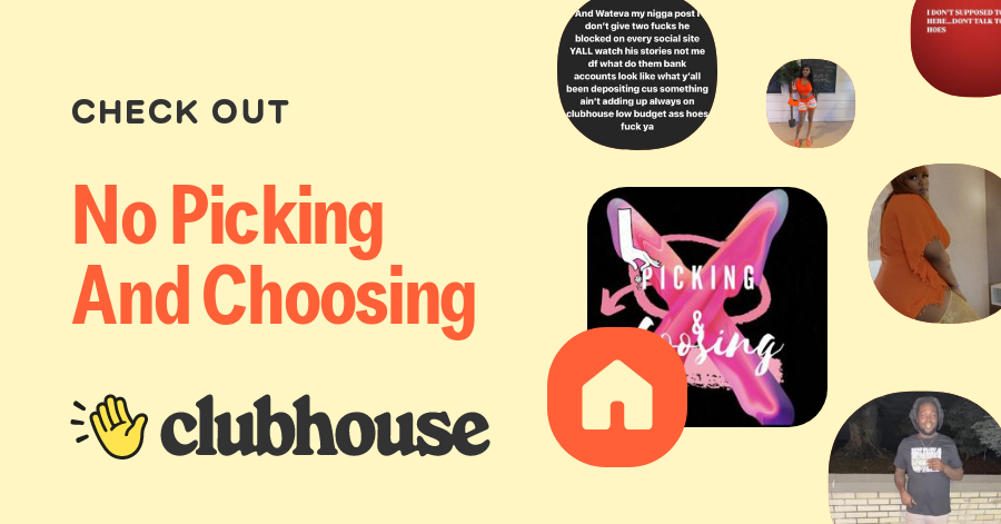No Picking And Choosing