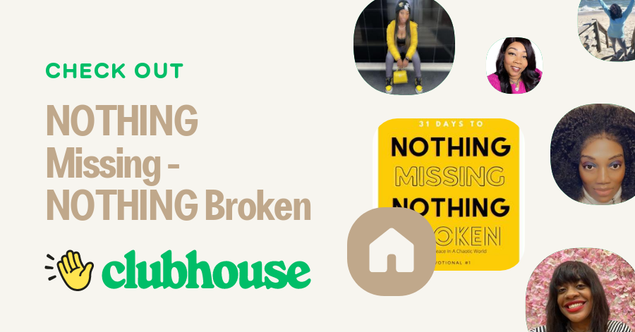 NOTHING Missing - NOTHING Broken