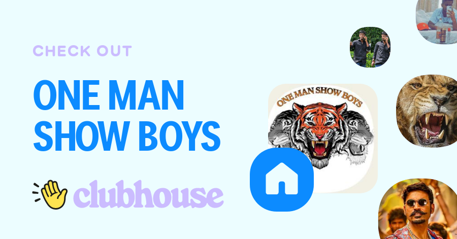 ONE MAN SHOW BOYS