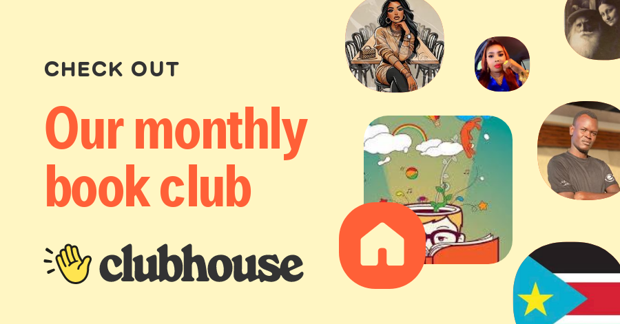 Our monthly book club