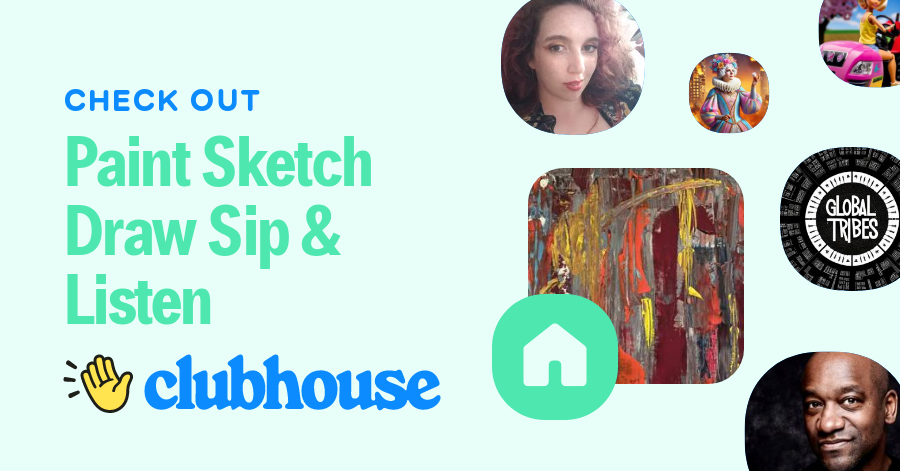 Paint Sketch Draw Sip & Listen