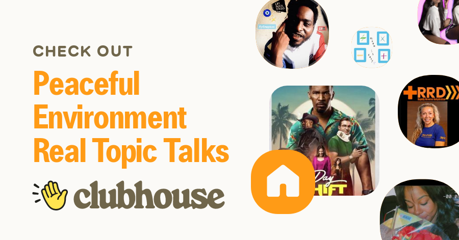 Peaceful Environment Real Topic Talks