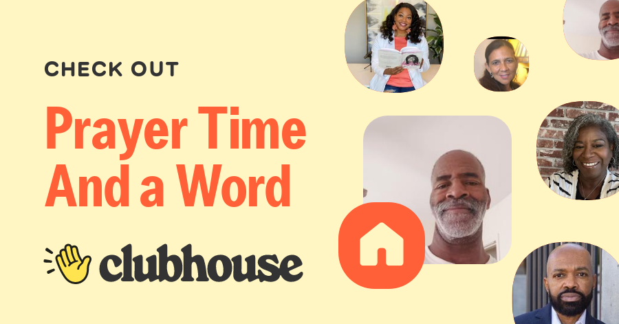 Prayer Time And a Word