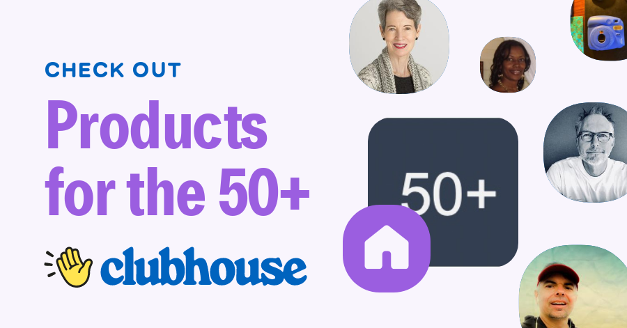 Products for the 50+