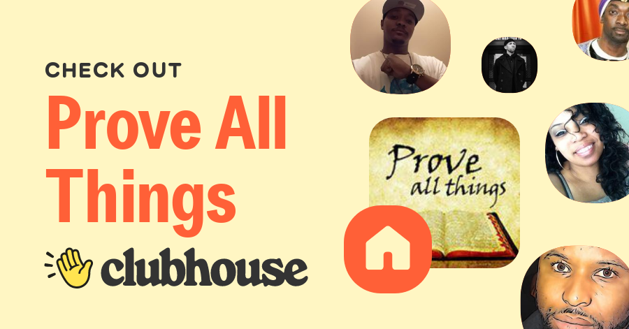 Prove All Things
