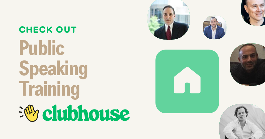 Public Speaking Training